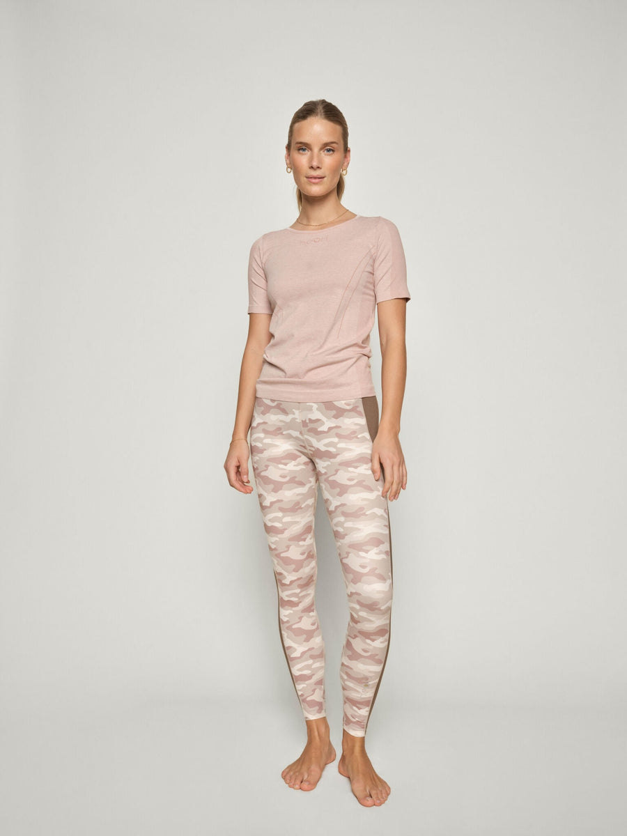 Køb MMAditi High Rise Camouflage Tights med fri fragt | Mos Mosh